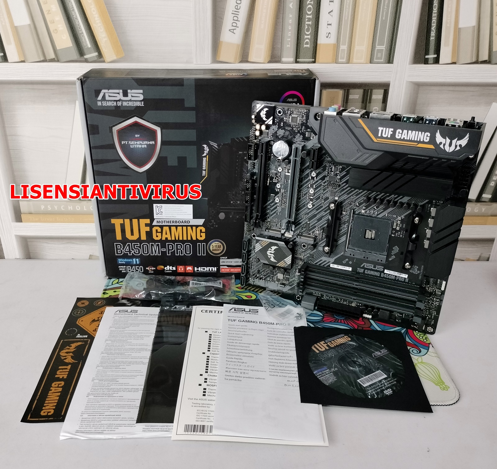 MOTHERBOARD ASUS TUF GAMING B450M-PRO II AMD AM4 MOBO ASUS TUF GAMING ...