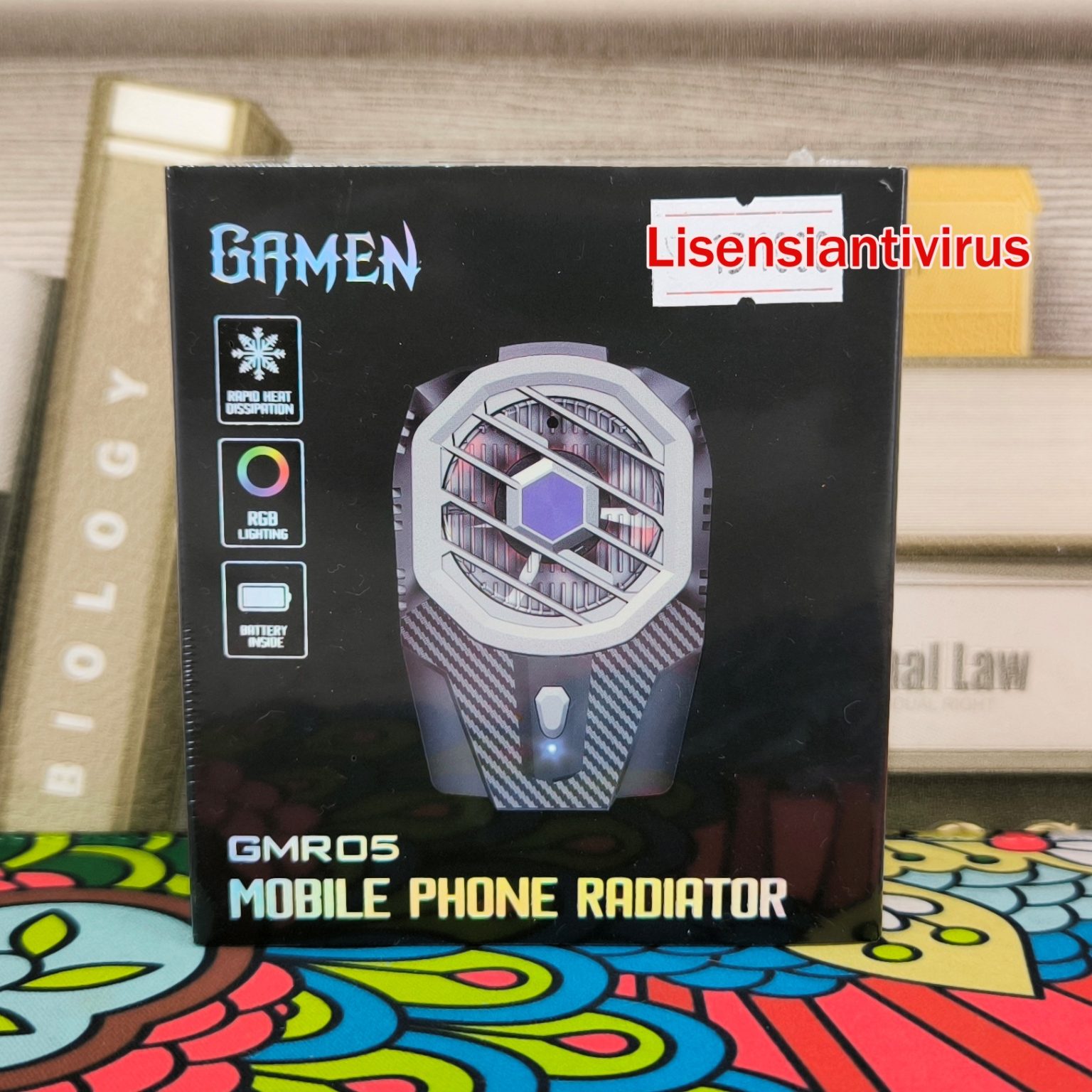 GAMEN Mobile Phone Gaming Fan Cooler GMR05 GMR 05 Bahan Semi konduktor ...