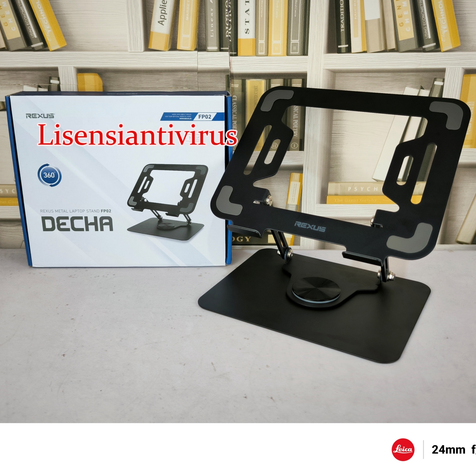 Rotable Portable Stand Alumunium Laptop Rexus Laptop Stand Decha FP02 ...