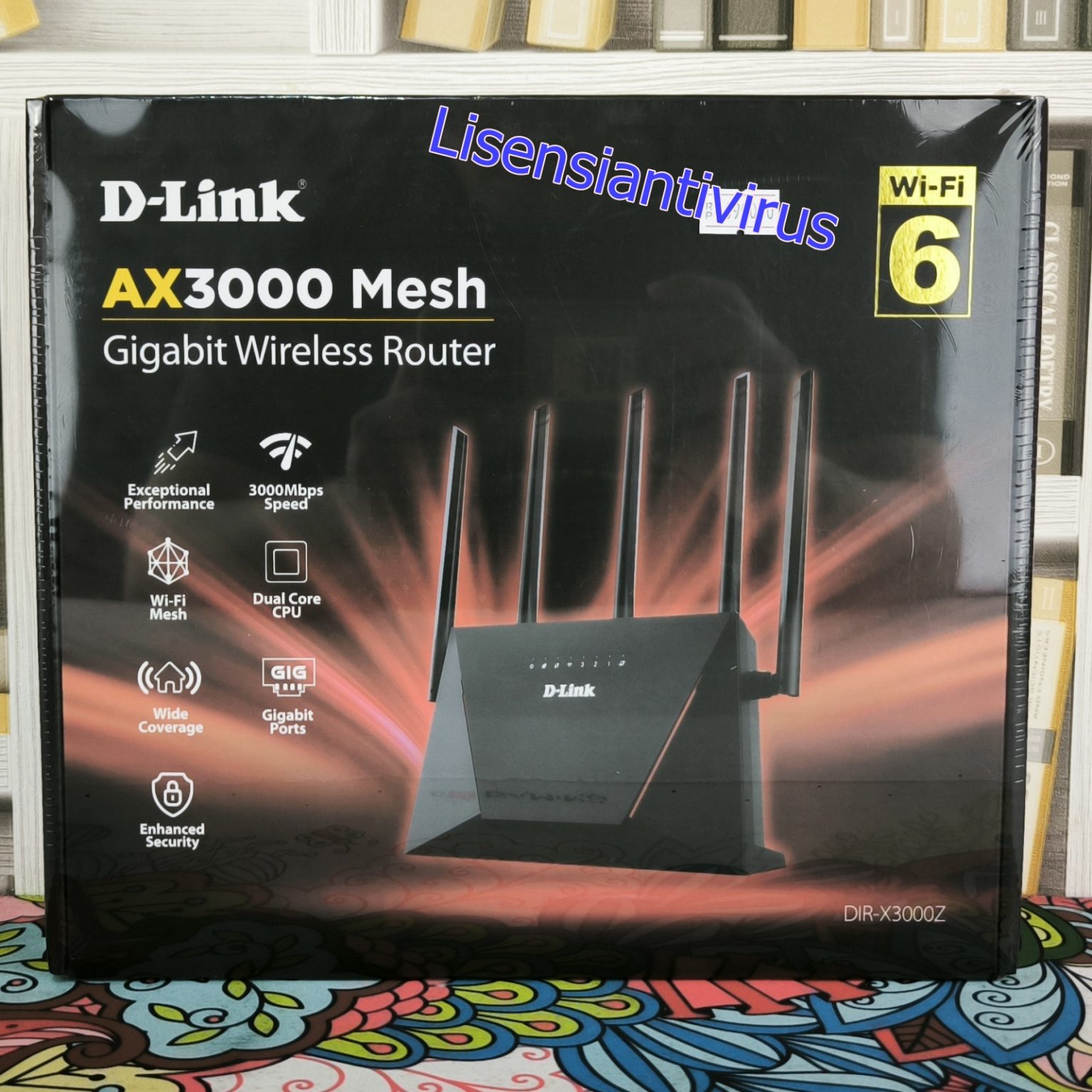 Router DLINK D-Link DIR-X3000Z EXO AX3000 Wi-Fi-6 Smart Router 5 High ...