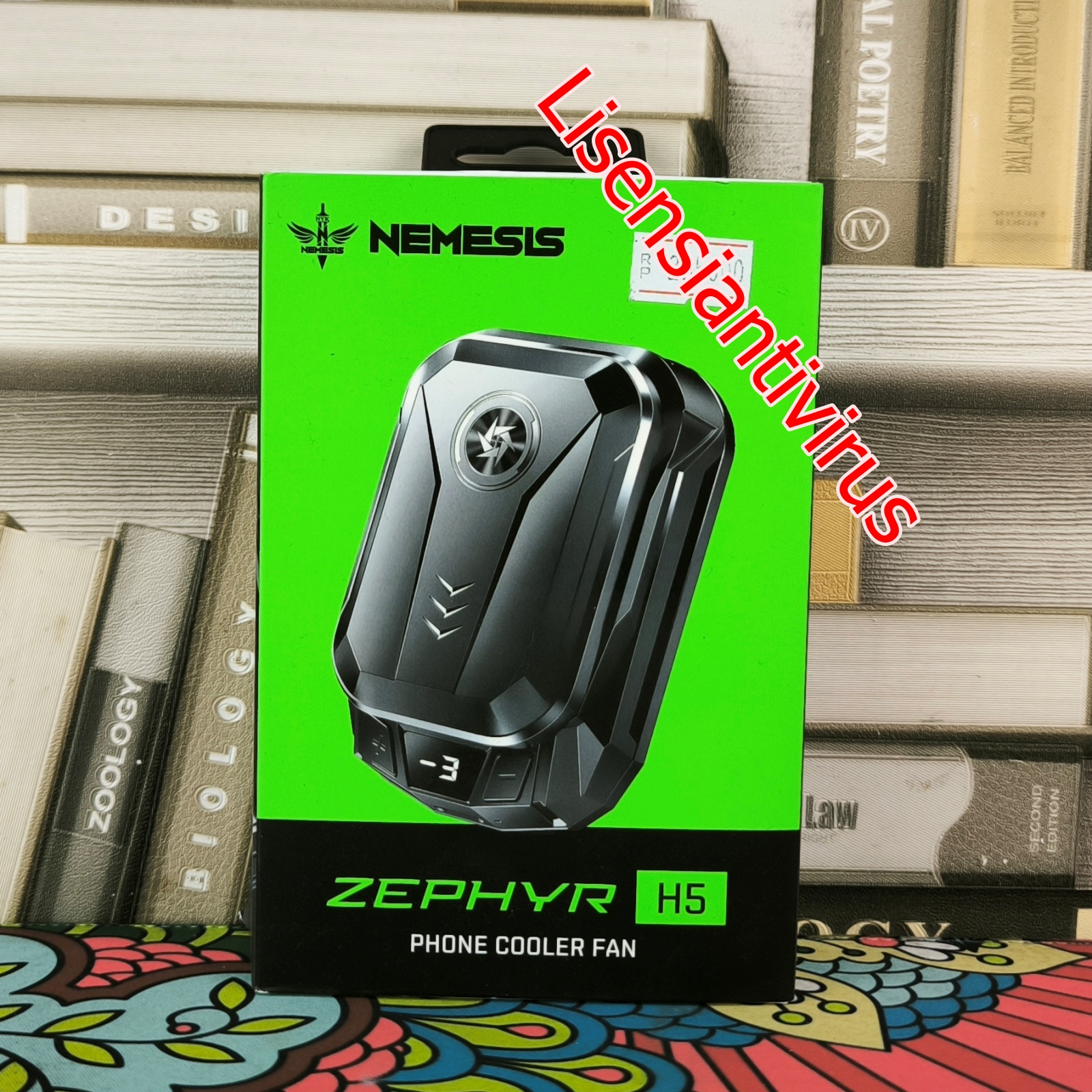 NYK Nemesis Zephyr H5 H-5 Gaming Phone Cooler Thermoelectric Removable ...