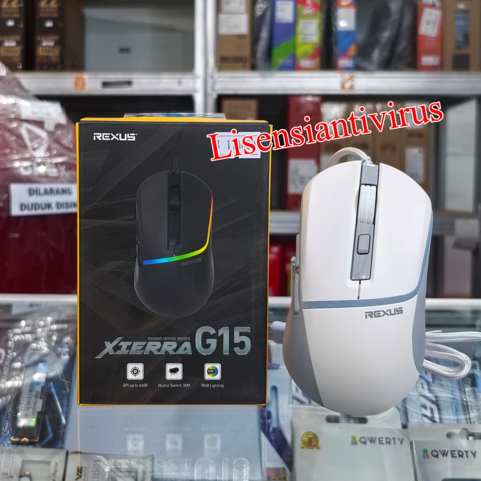 Mouse Komputer Mouse Laptop Rexus Xierra G15 Mouse Gaming Wired Dynamic ...
