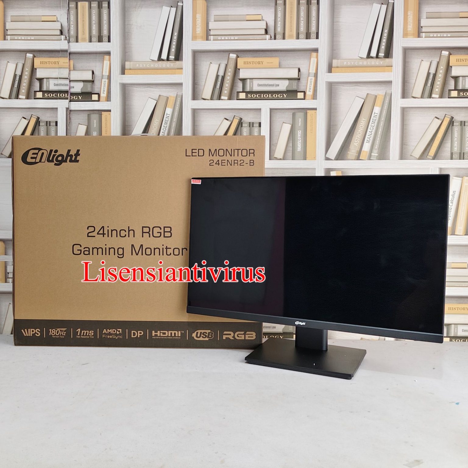 Monitor Komputer ENLIGHT 24ENR2-B 24″ FHD IPS RGB Gaming Monitor 180Hz ...