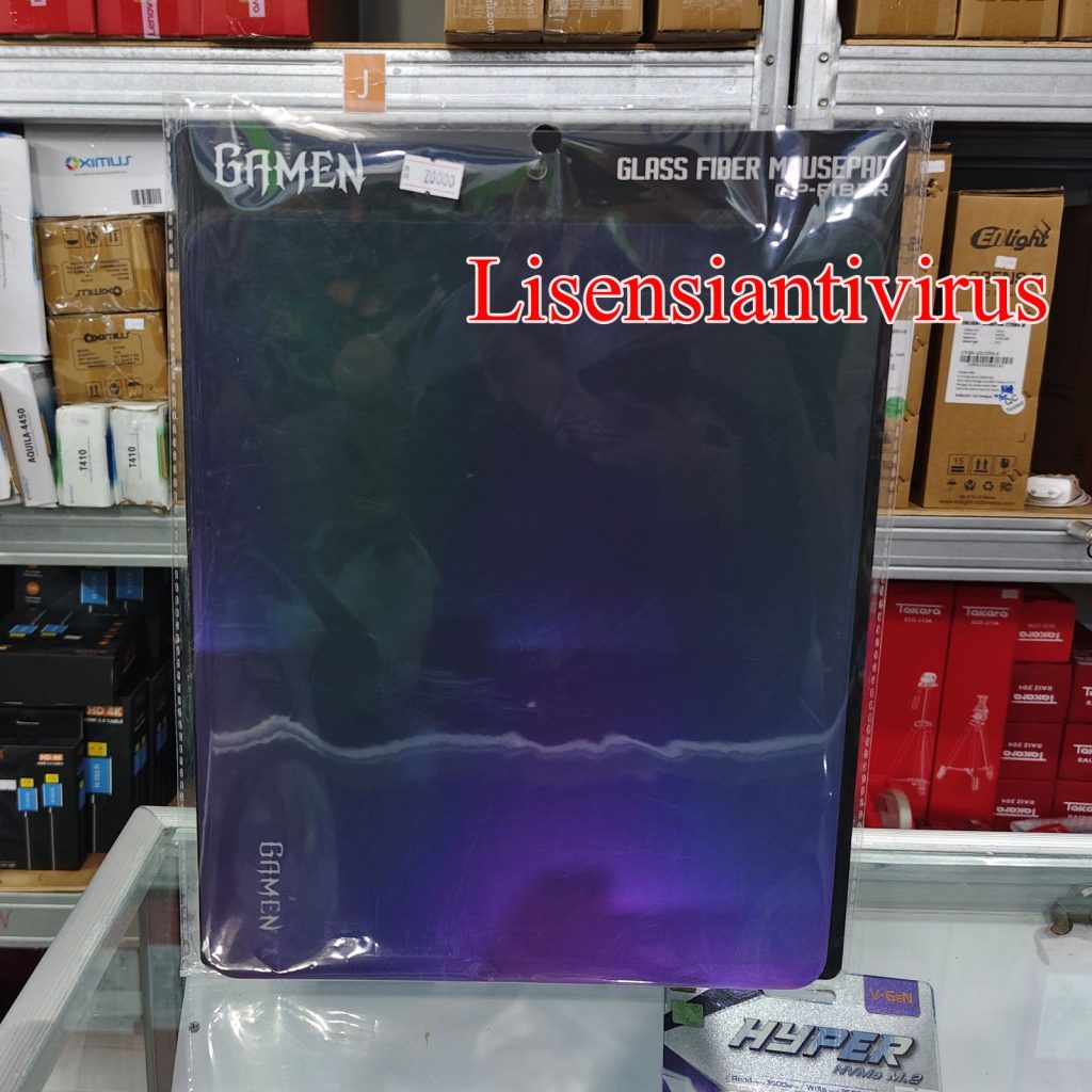 Mousepad Glass Gamen GP-Fiber Mousepad Gaming Glass Coating Anti Air ...